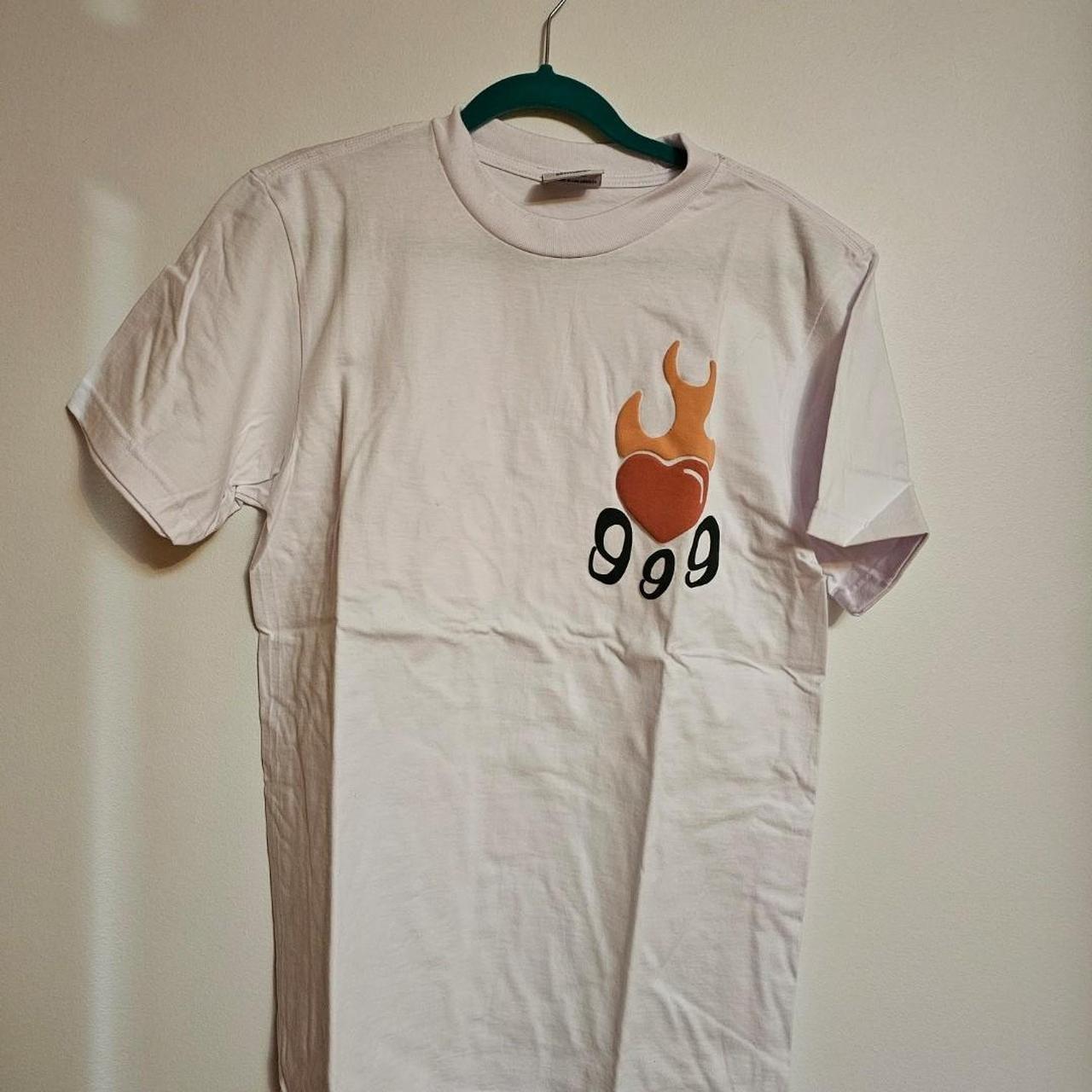 Juice wrld 999 club shirt Burning hearts... - Depop