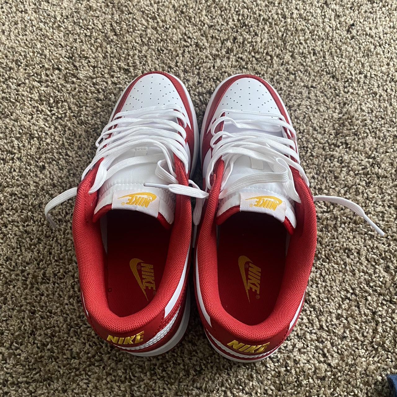 Nike dunks USC Worn 1 time No... - Depop