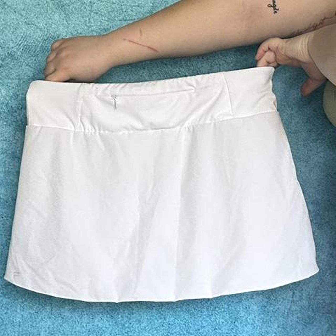 Fabletics mini white work out... - Depop