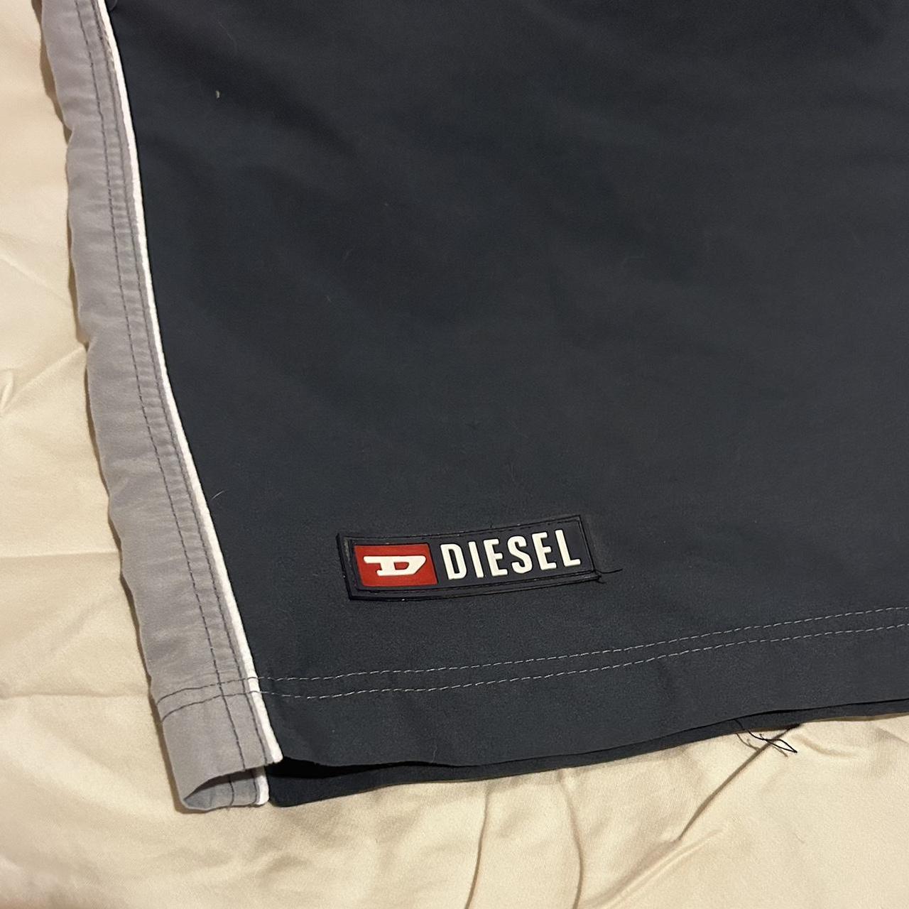 Vintage “Diesel” Shorts Dark/Navy Blue Like... - Depop