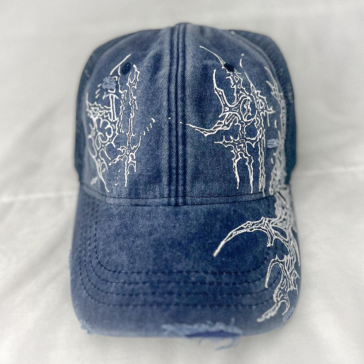 Neotribal / Aggrogoth Distressed Cap The dimensions... - Depop