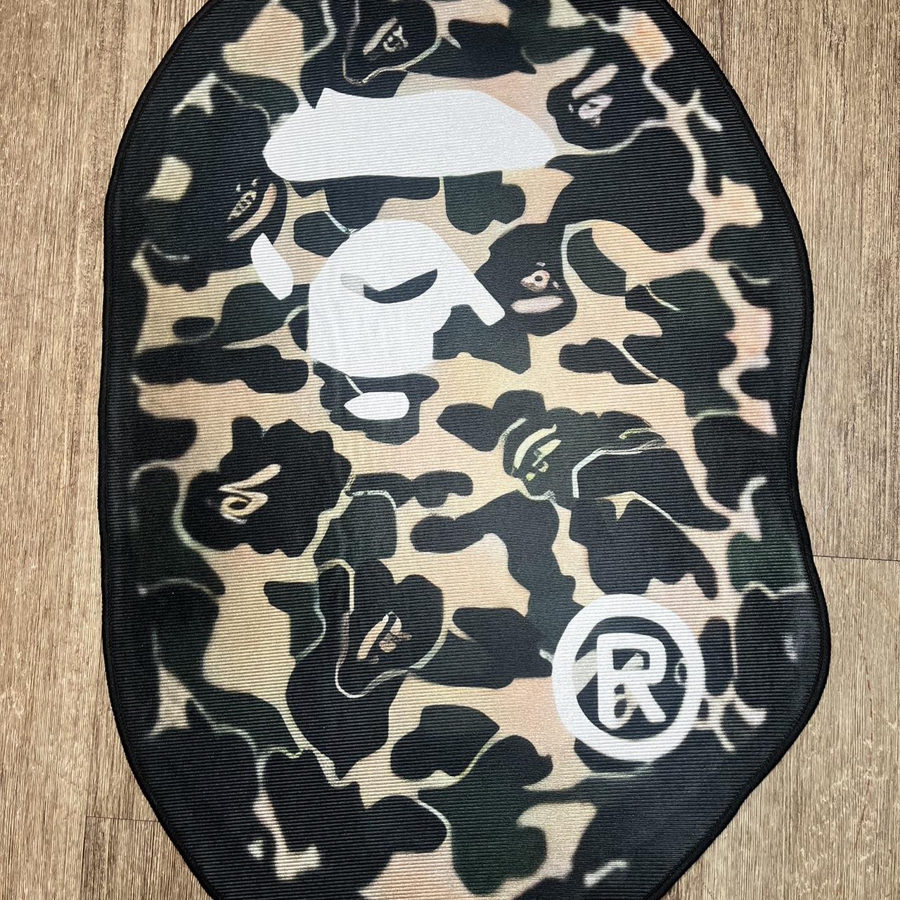 Bape Head Rug Brand New Size: 55*80cm or 1.84*2.62... - Depop