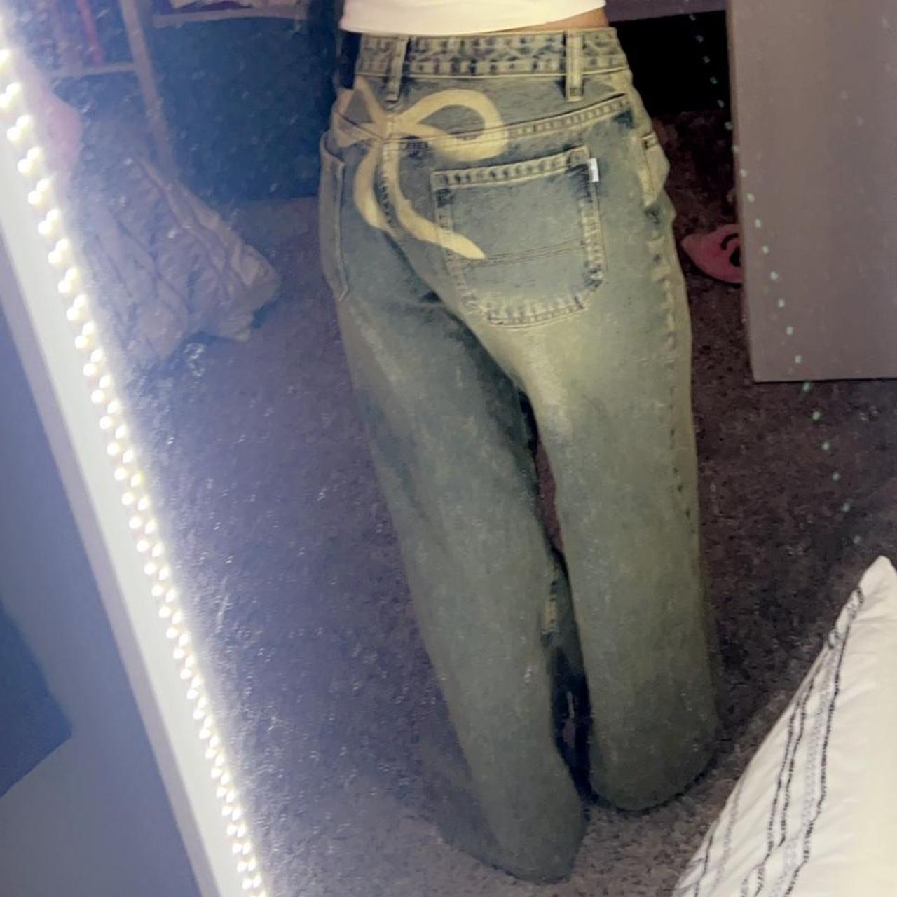 PRINCESS POLLY LOW RISE JEANS They are like an acid... - Depop