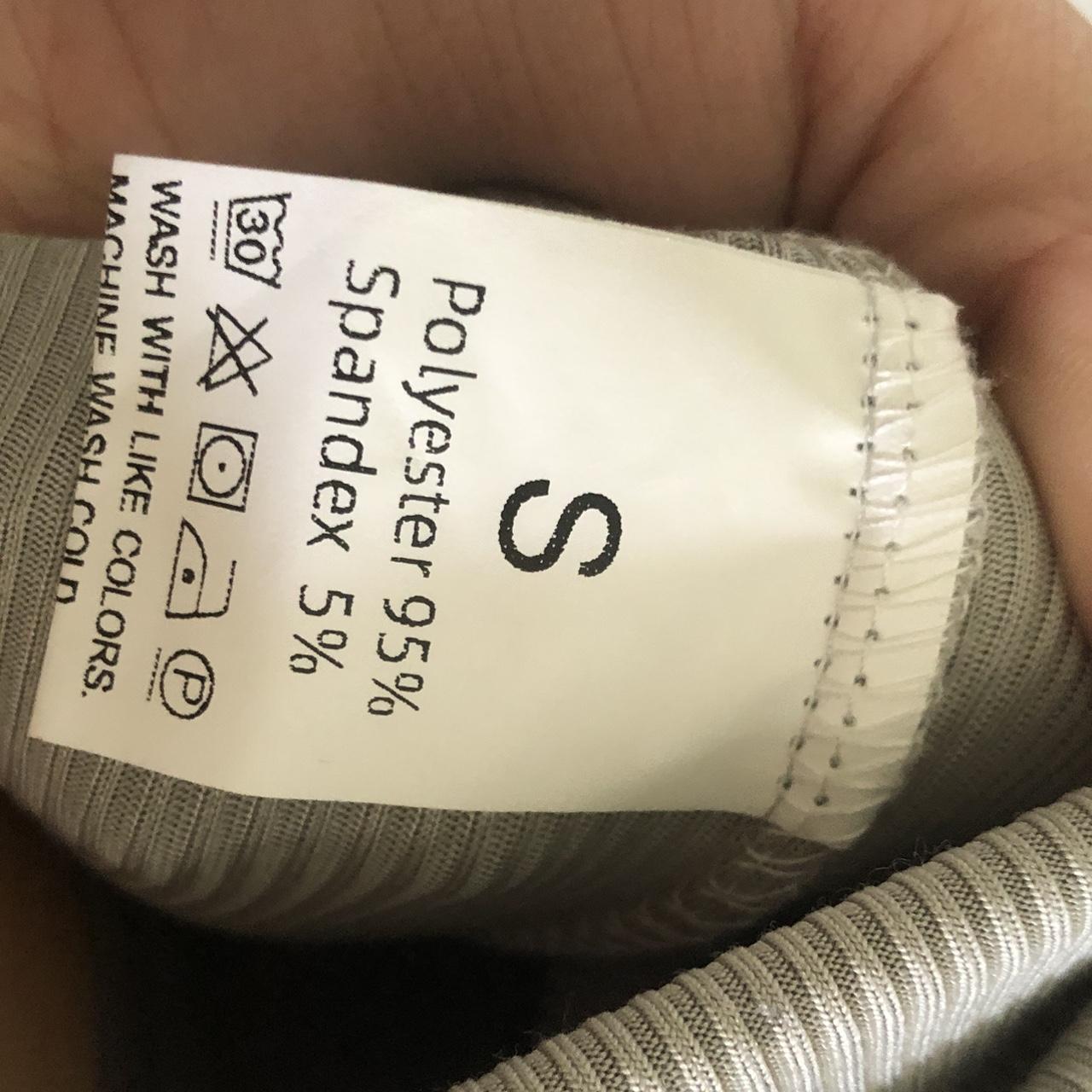 adjustable draw string flare leggings - Depop