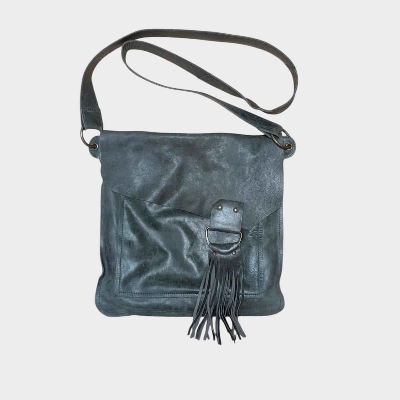 Brand: LISA LEONARD COLOR: OLIVE Genuine leather... | Depop