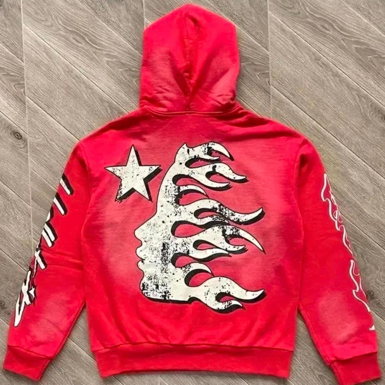 Hellstar Hoodie |RED| (Size medium only) (Open to... - Depop