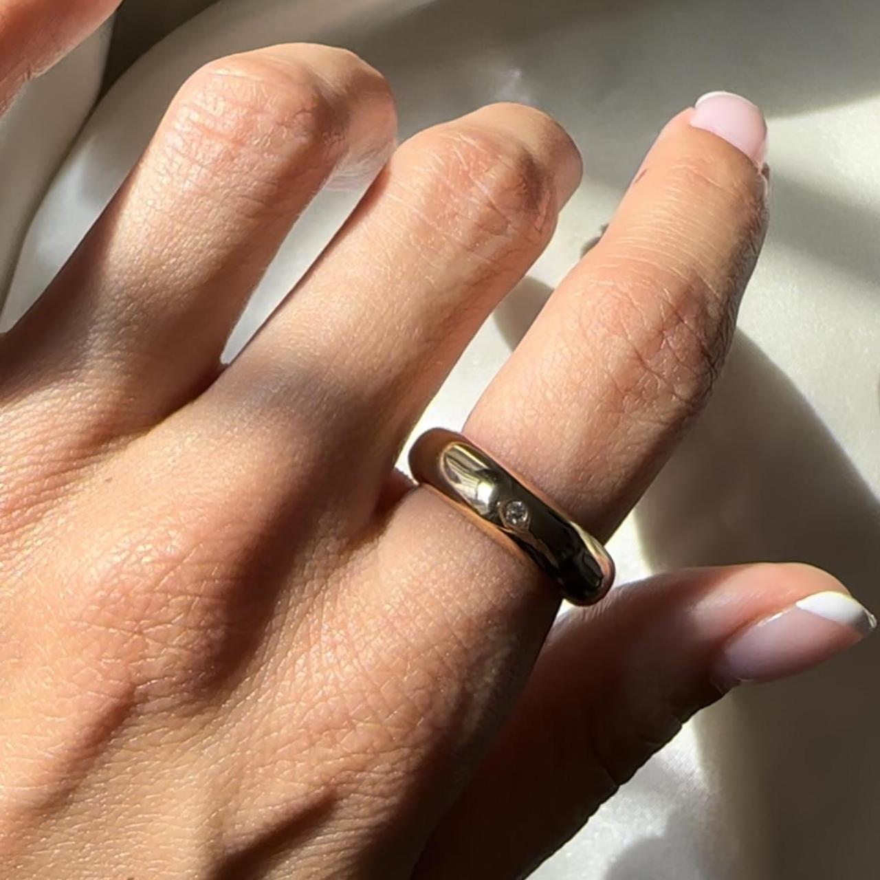 18k Gold Filled Chic Soprano Ring SIZES 6,7,&8... - Depop