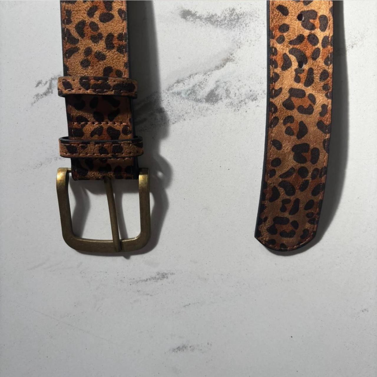 🐆 LEOPARD PRINT Y2K BELT 🐆 Standout statement piece... | Depop