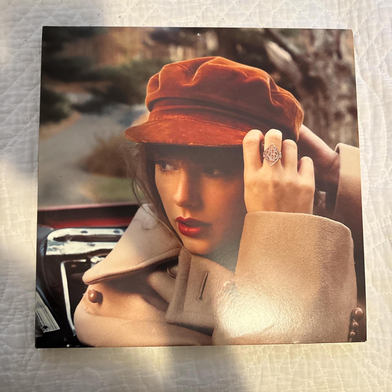 red Taylor’s version vinyl - red pressing - tv -... - Depop