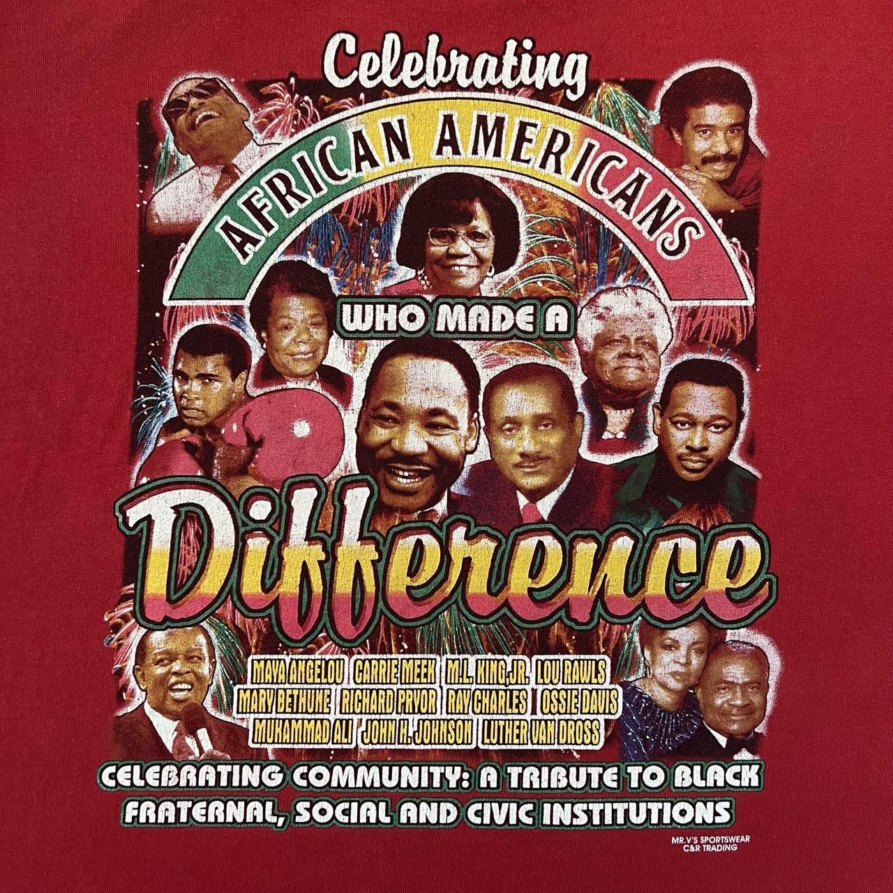 Vintage Black History Malcolm X Maya Angelou MLK T... - Depop