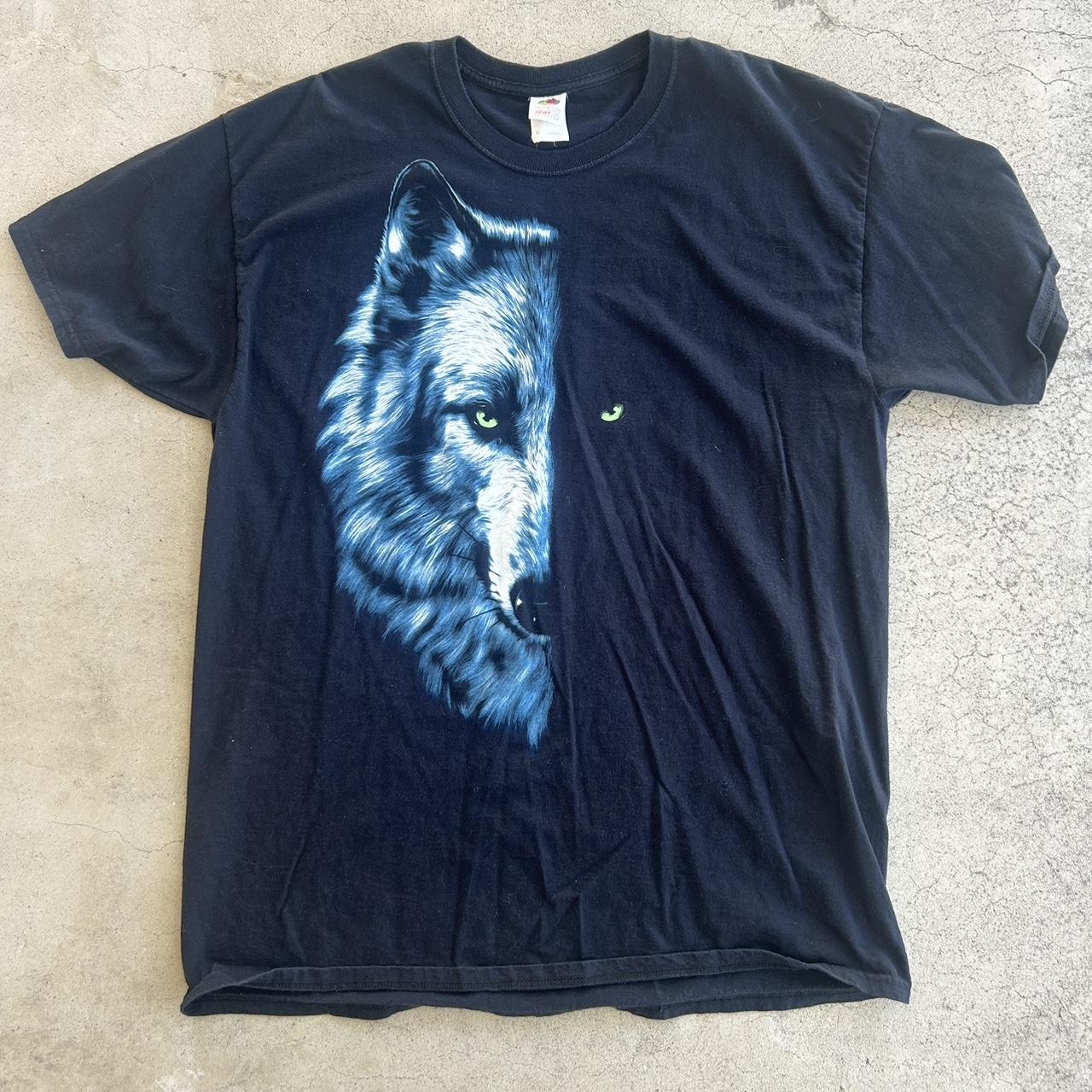 Y2K Sigma Wolf Tee #Sigma #Y2K #Wolf #Alpha #Male - Depop