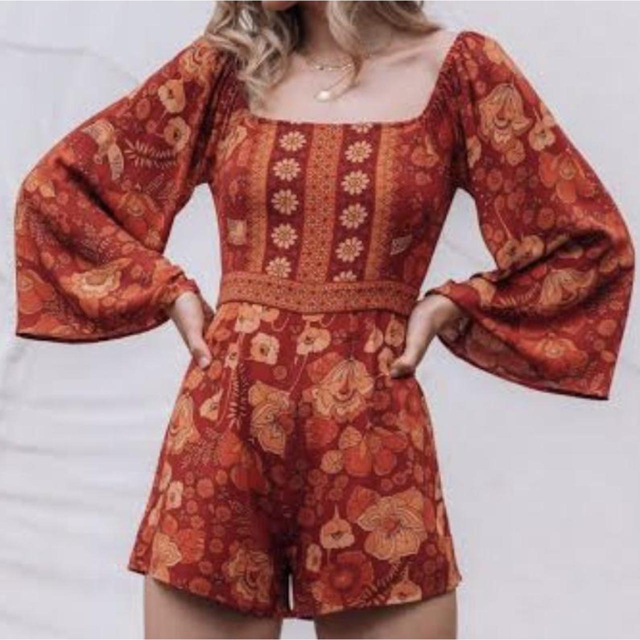 ️ nine lives bazaar cosmic playsuit in ladybird 🐞... - Depop