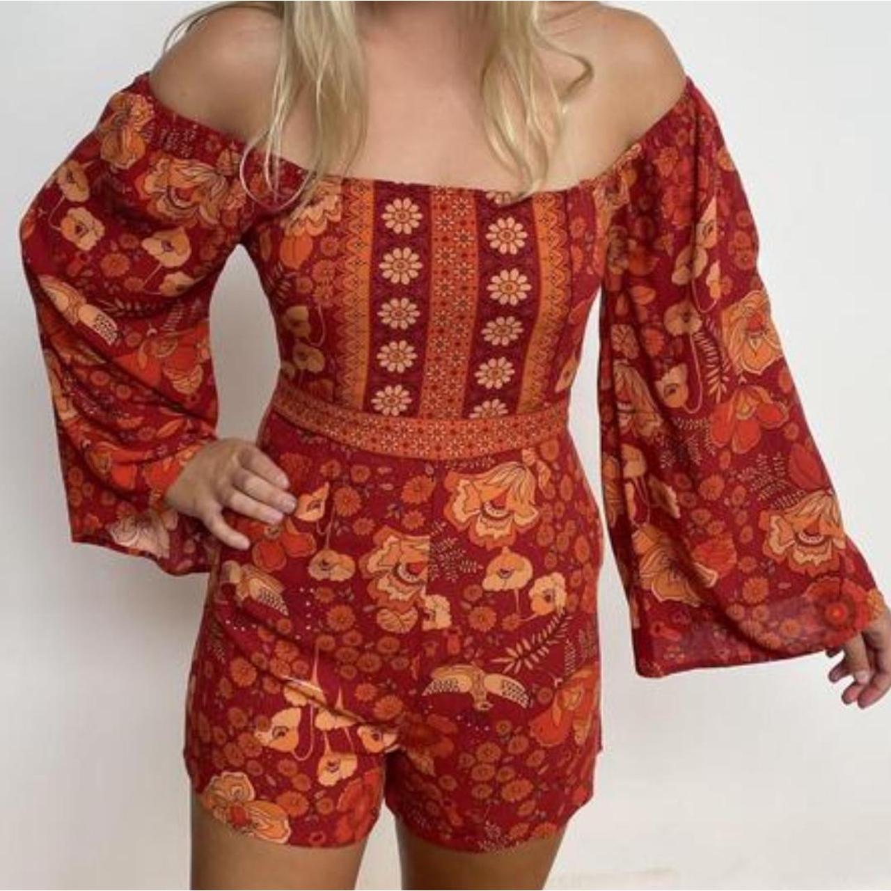 ️ nine lives bazaar cosmic playsuit in ladybird 🐞... - Depop