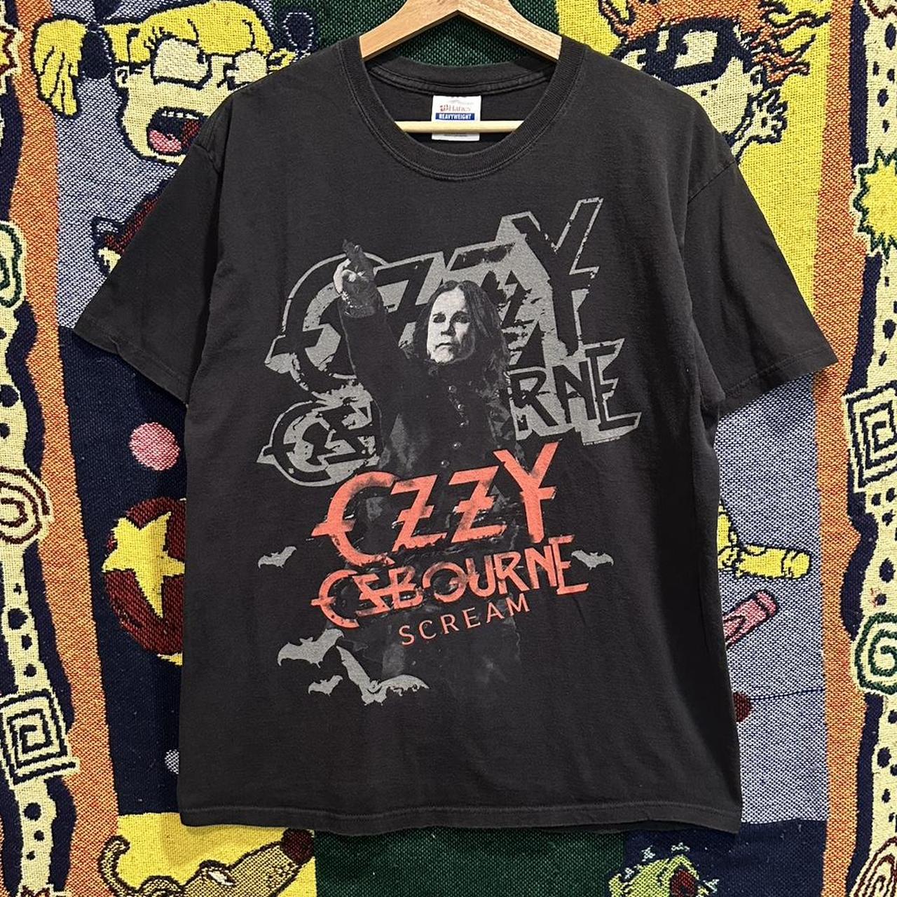 Vintage Y2K Ozzy Osbourne Scream Tee Such a crazy... | Depop
