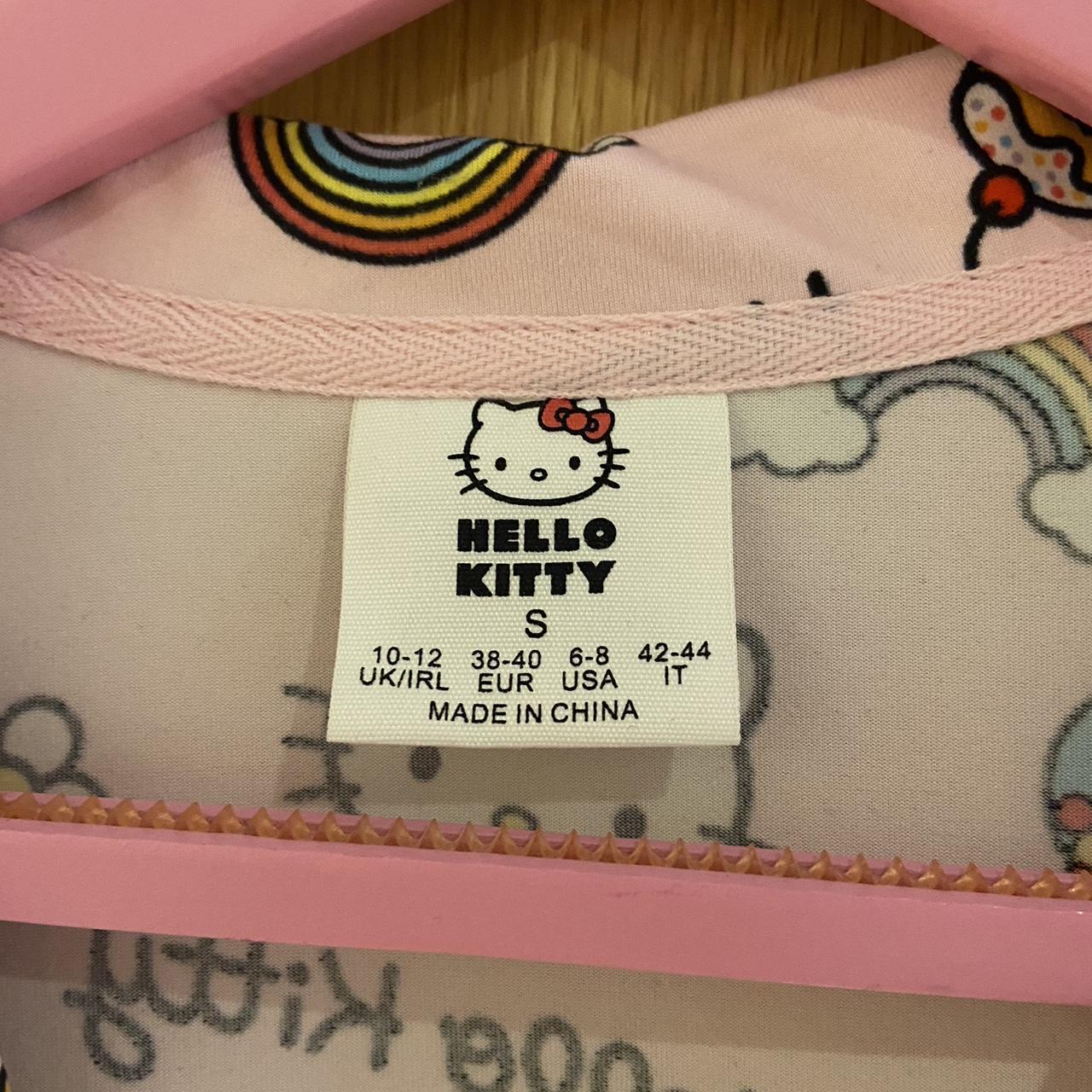 Primark Hello Kitty size S pyjama top. Worn once.... - Depop