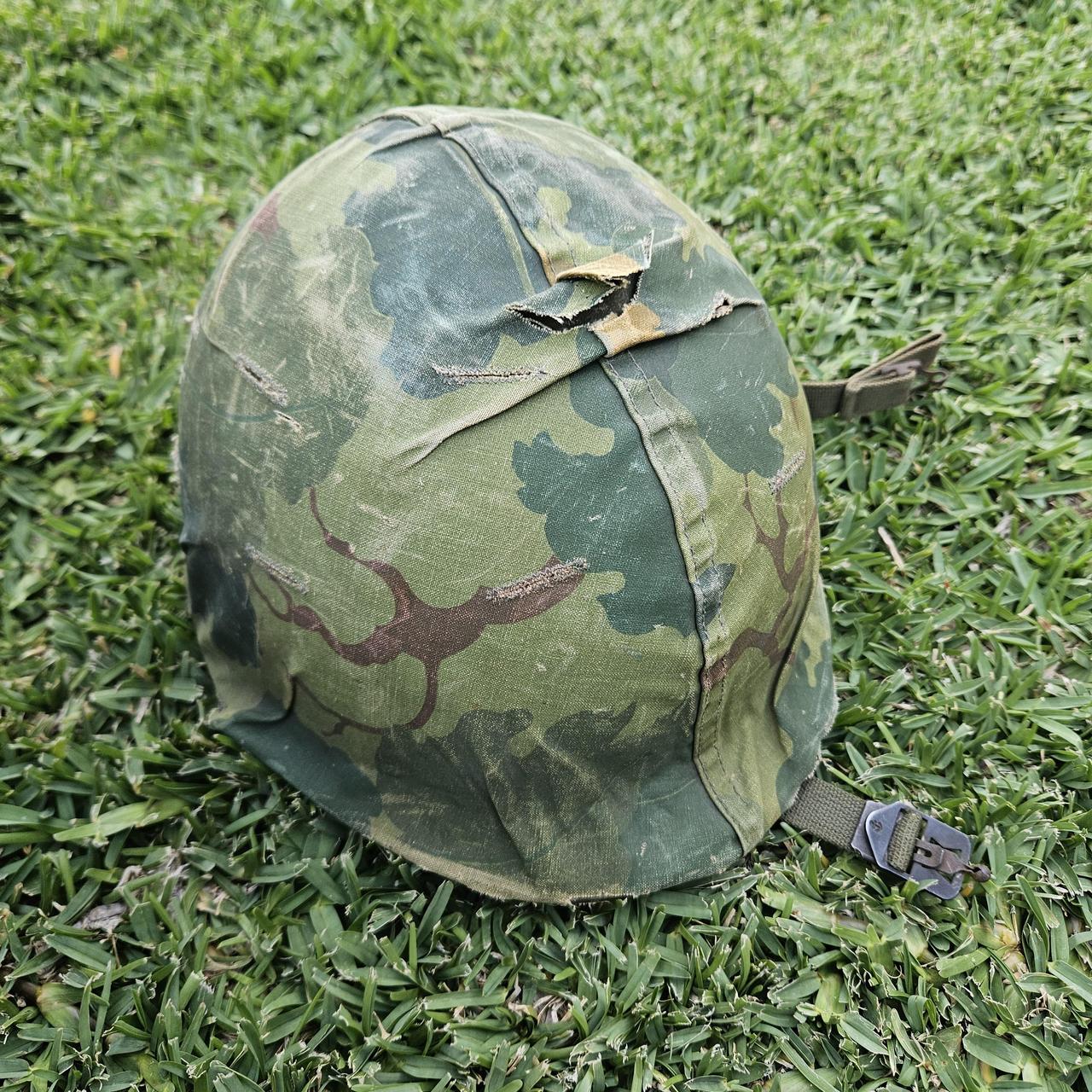 Complete Vietnam Era Deadstock 1960s M1 Helmets US... | Depop