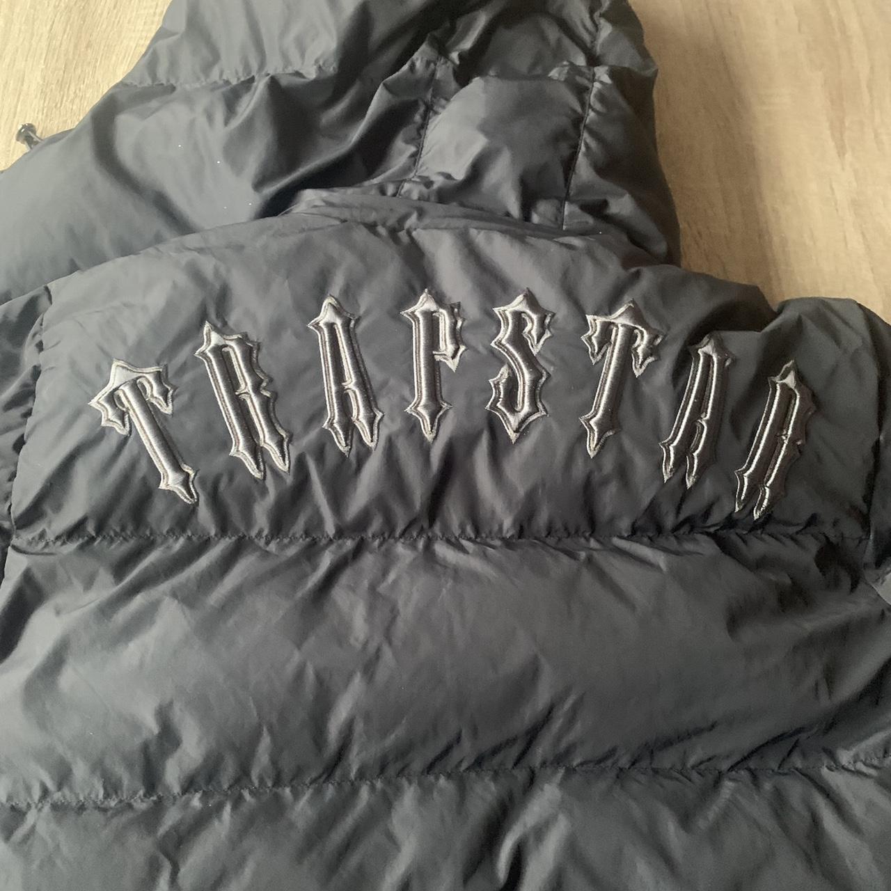 Grey trapstar coat 9 out 10 Zip little faulty but... - Depop