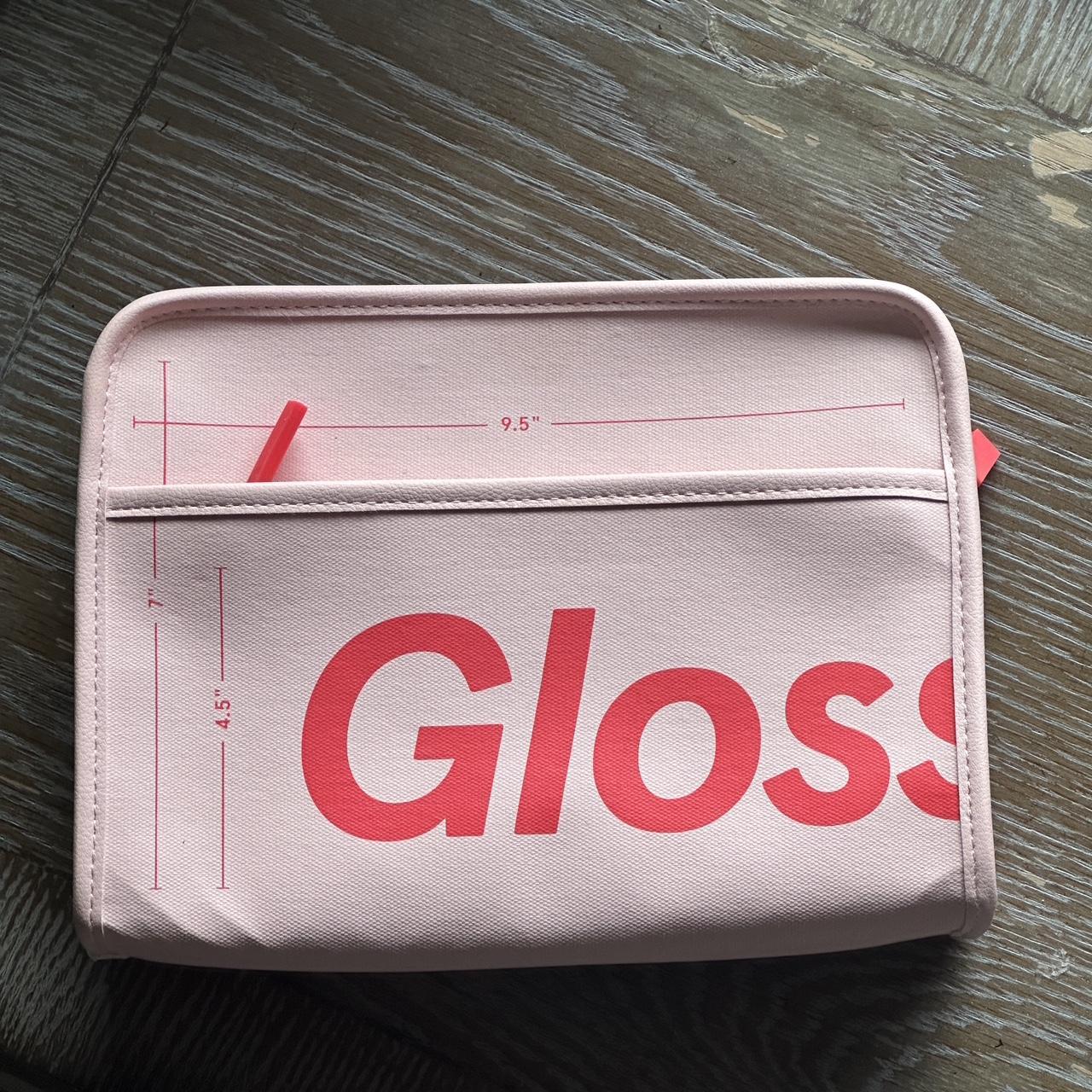 Glossier Makeup Bag Never Used - Just too small for... - Depop