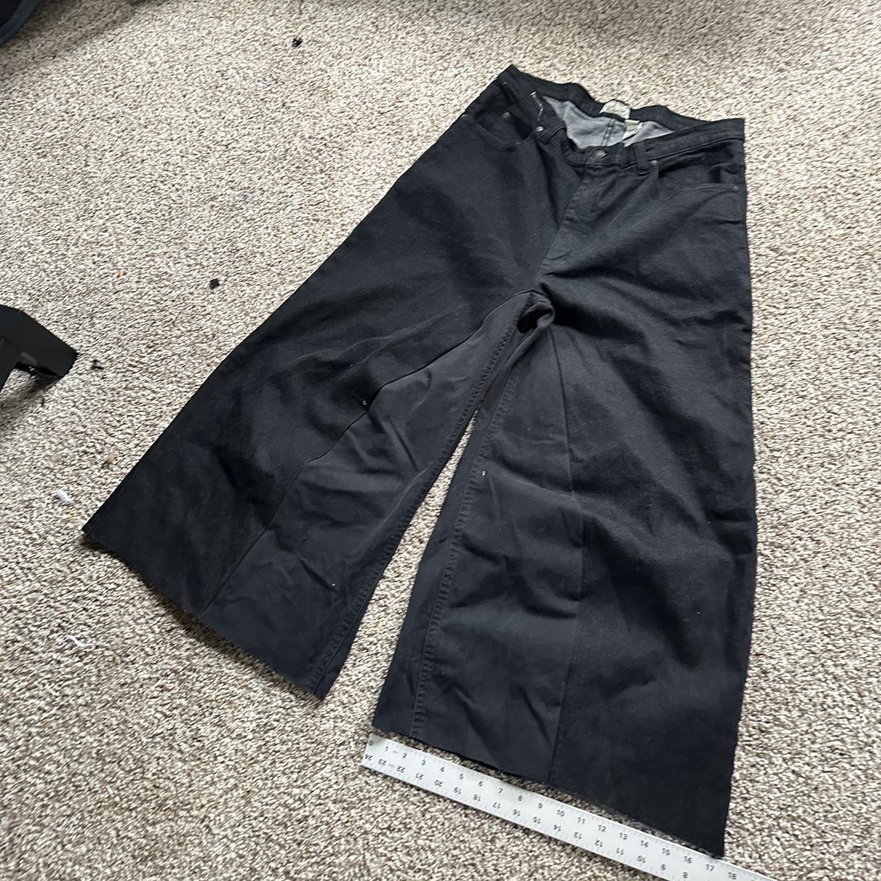 Super ultra wide jnco style phat jeans 42/30 super... - Depop