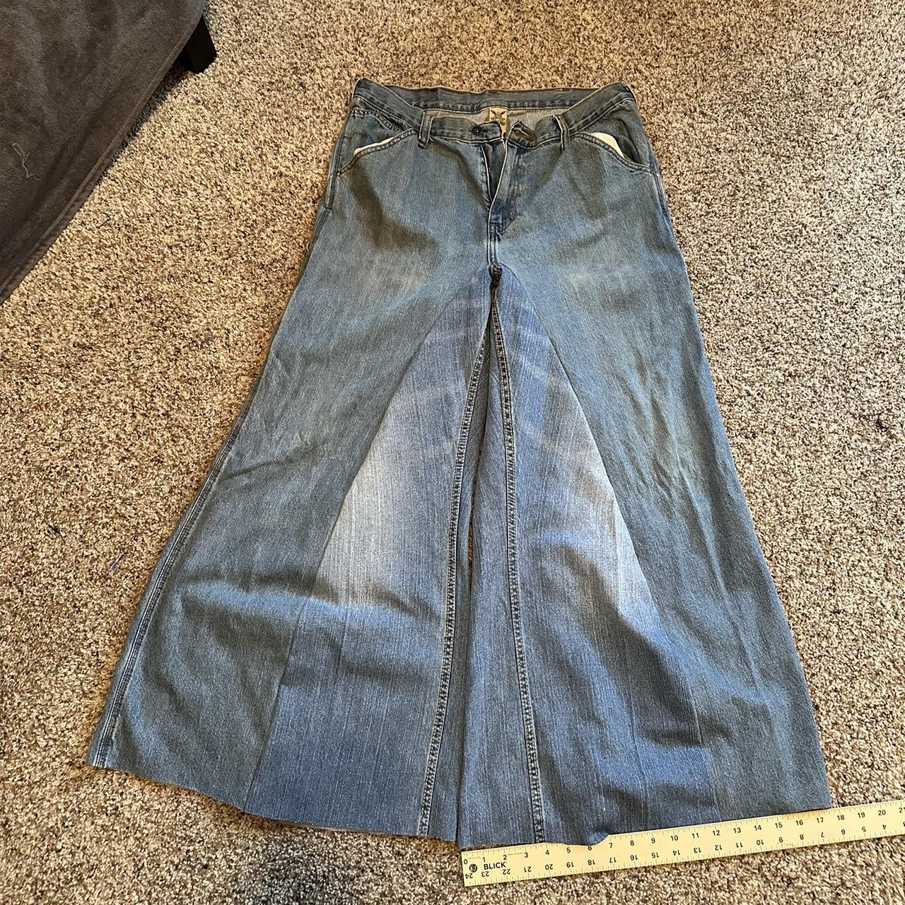 Super ultra wide jnco style phat vintage jeans... - Depop