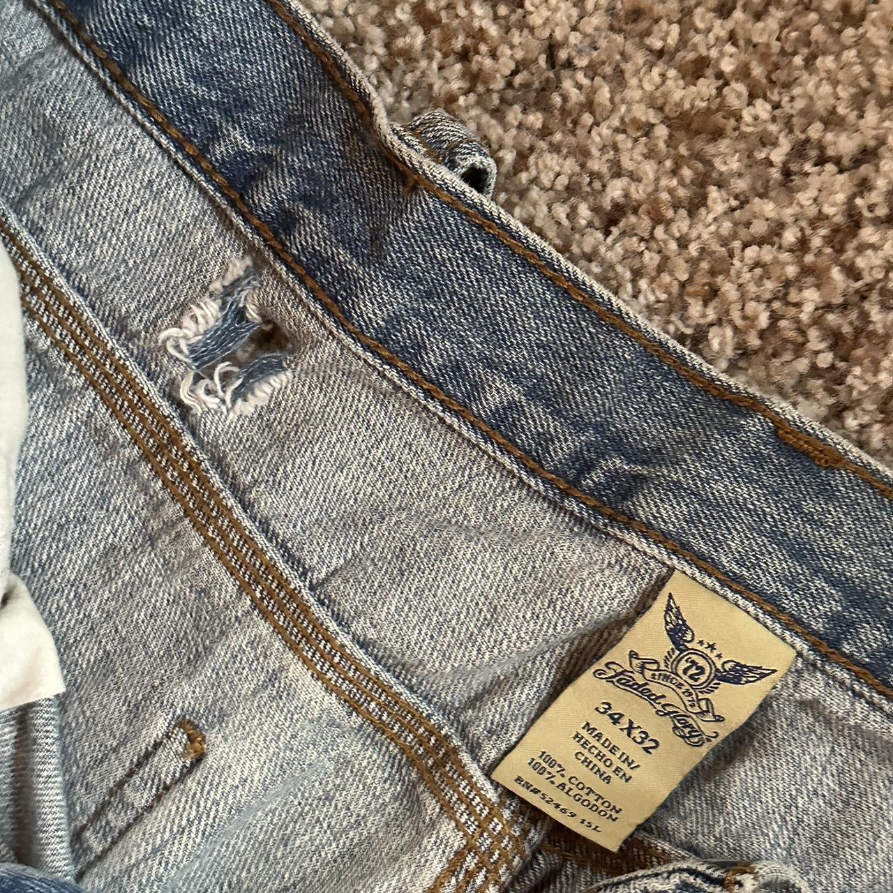 Super ultra wide jnco style phat vintage jeans... - Depop