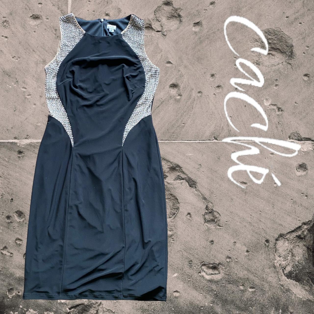 Cache Women's Black Dress | Depop