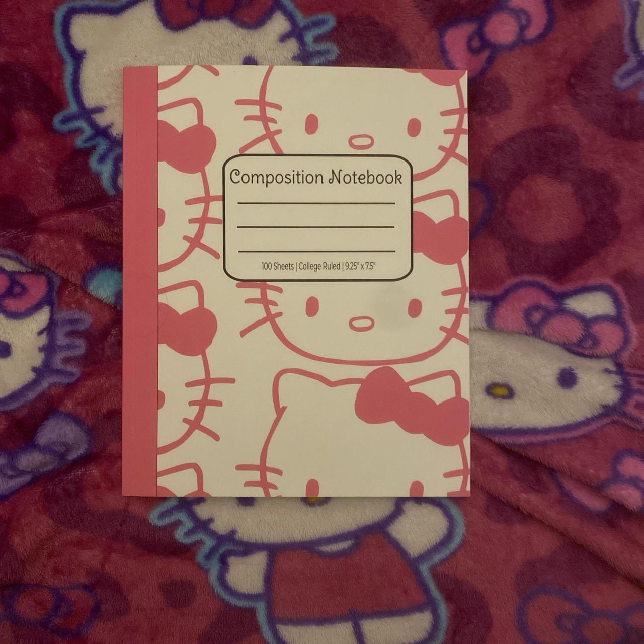 Hello Kitty composition notebook #kawaii -All pages... | Depop