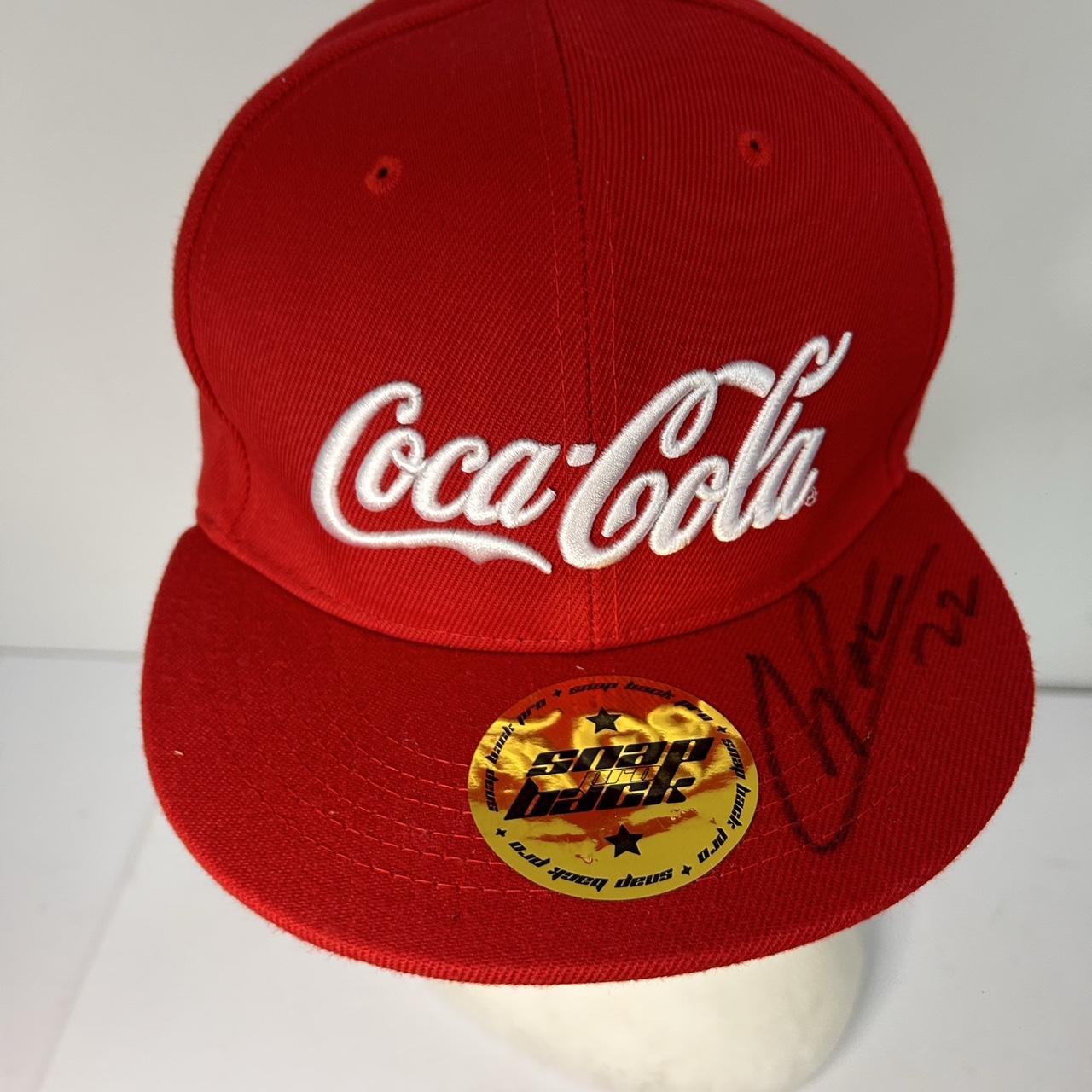Coca Cola Cap Signed Number #22 HTF Collectable COKE... - Depop