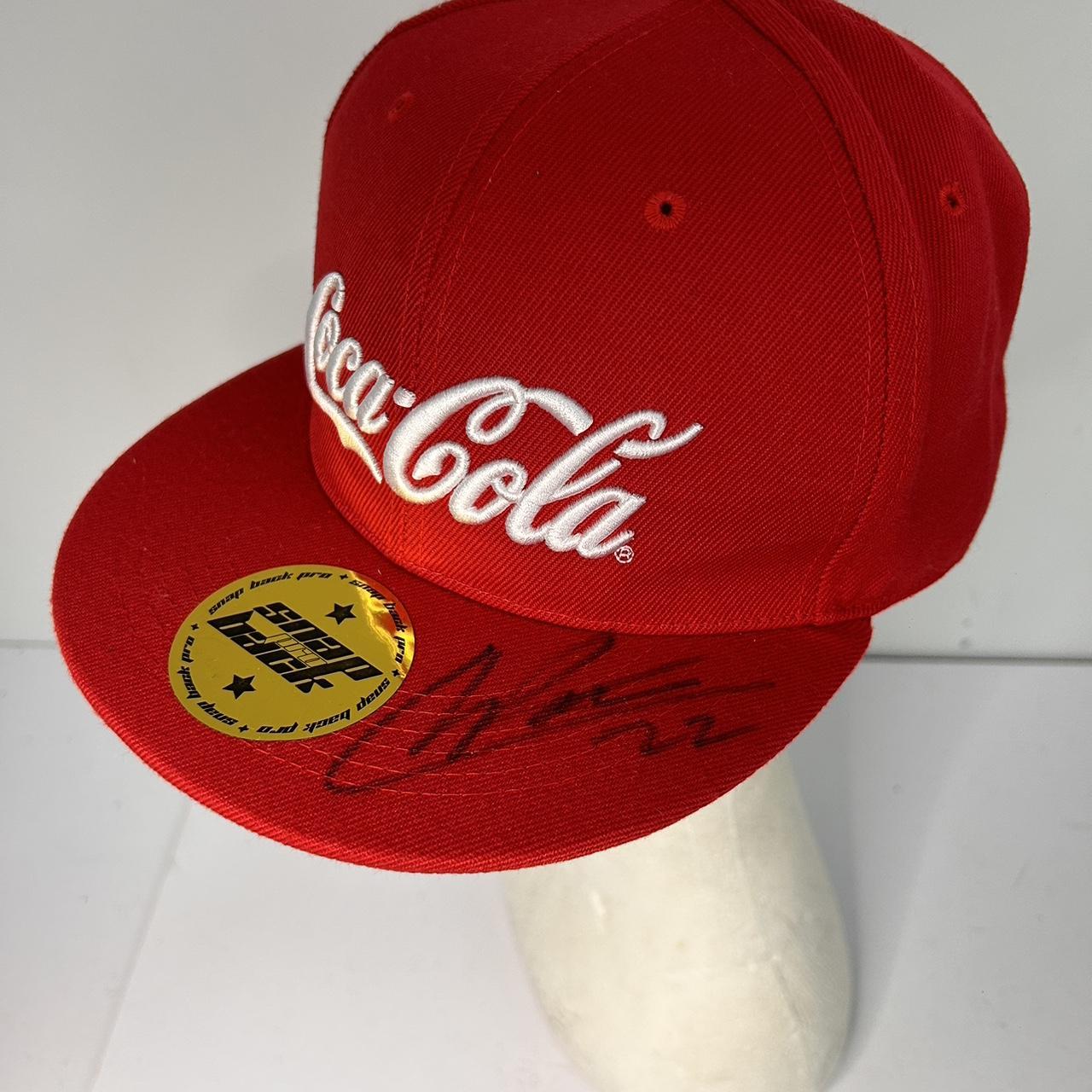 Coca Cola Cap Signed Number #22 HTF Collectable COKE... - Depop