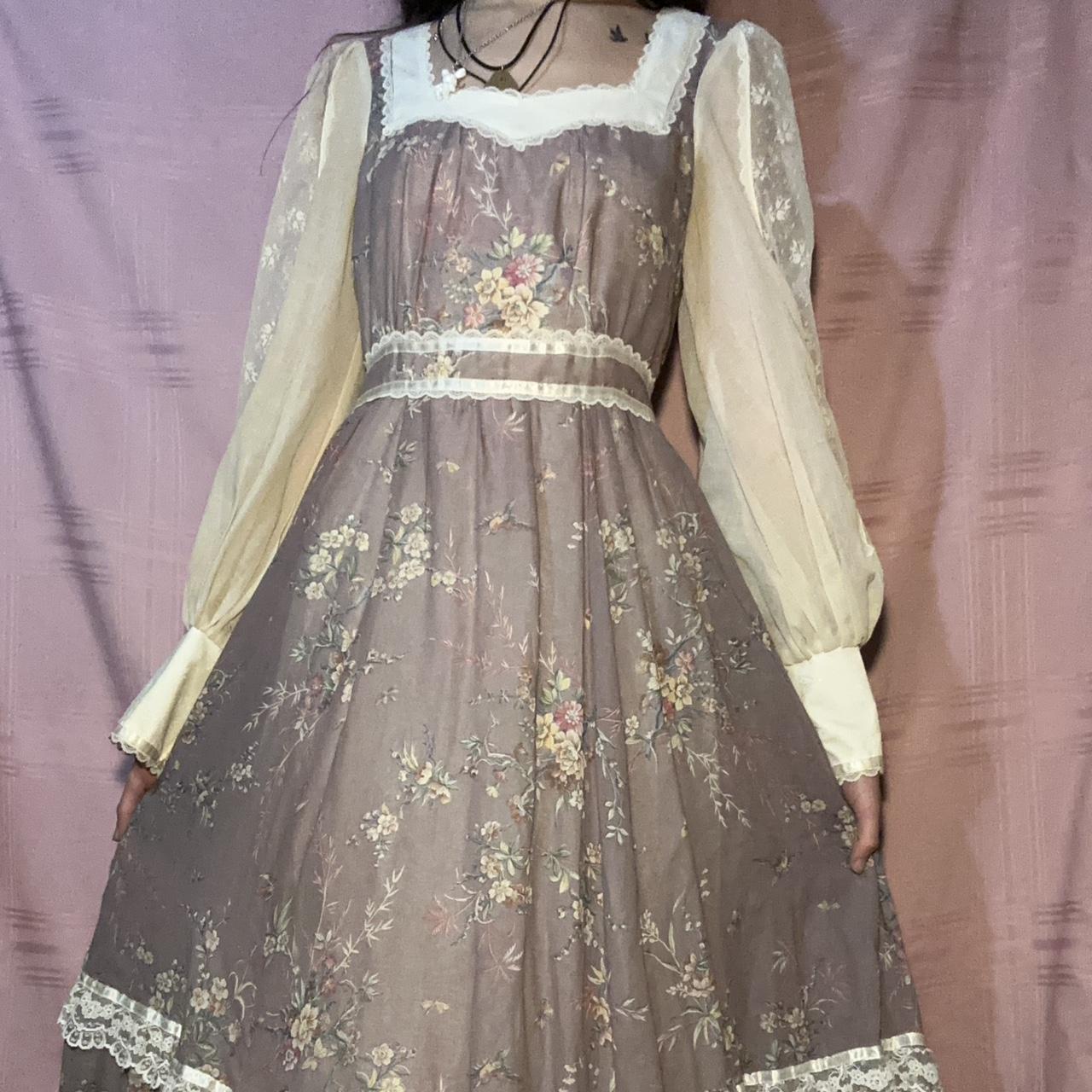 Authentic Gunne Sax dress Incredible and unique... - Depop