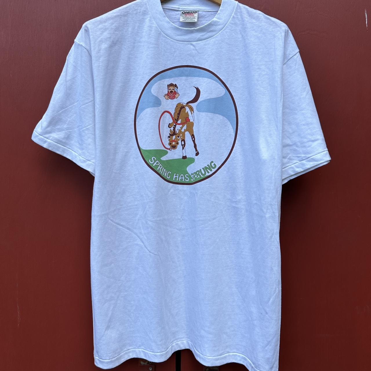 Vintage 1990s Cowgirls Bareback is Better... - Depop