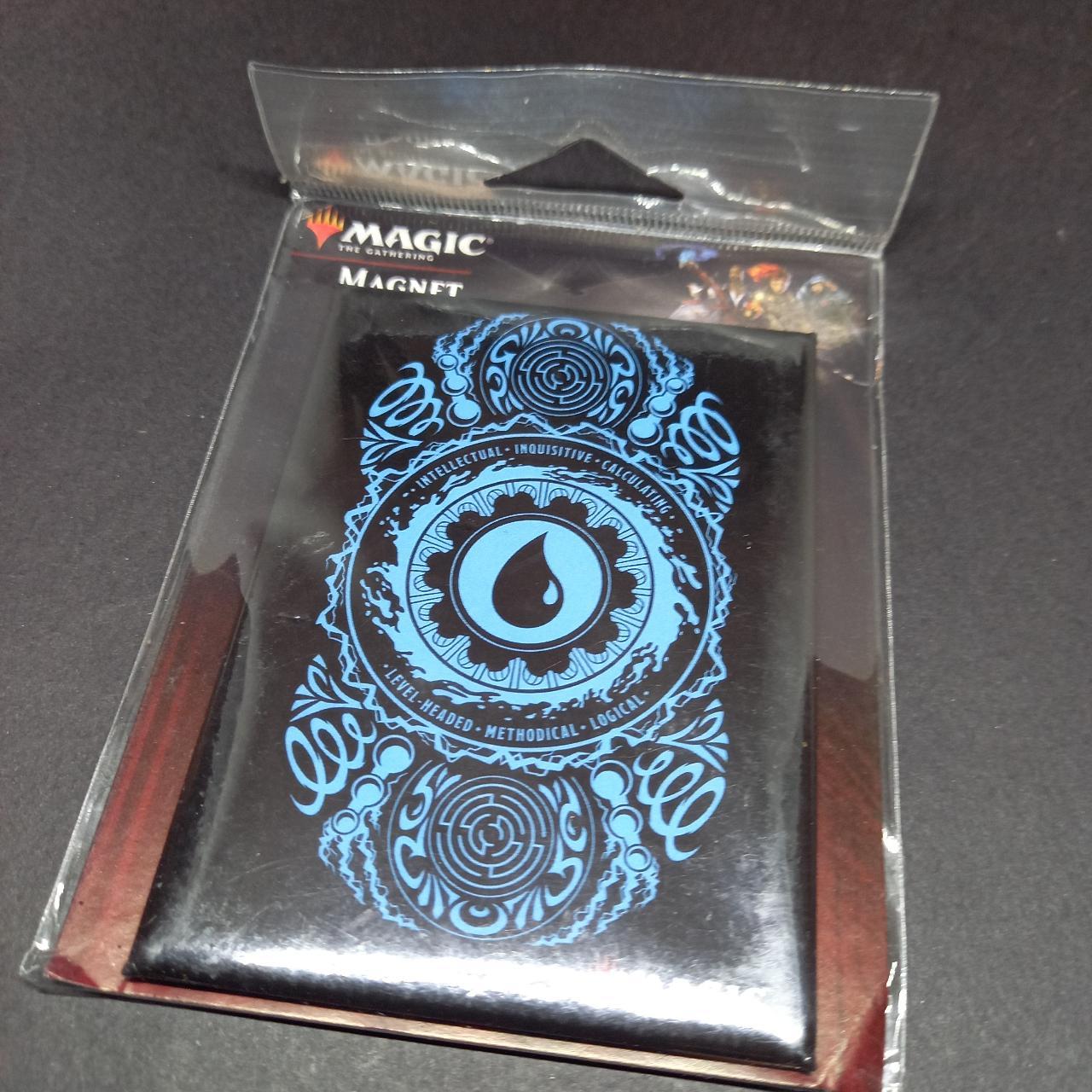 Magic the Gathering Card Game Blue Island Mana Logo... - Depop