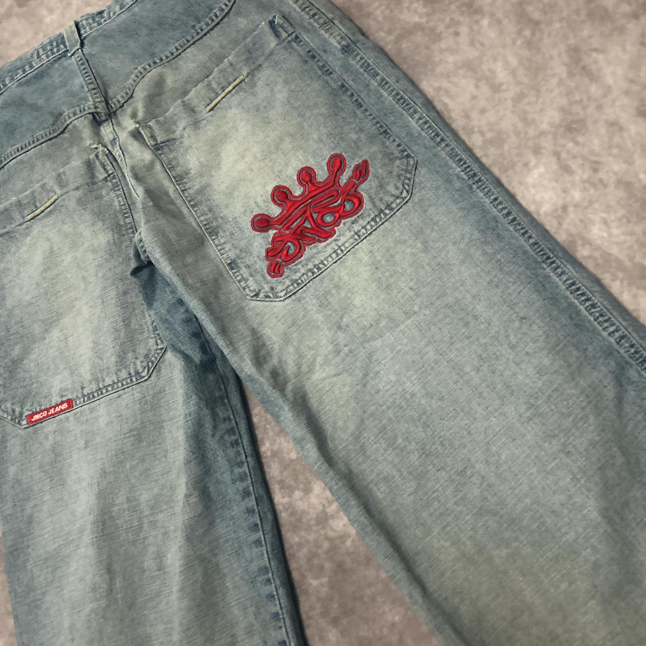 Red Crown JNCO Jeans *RARE* ★ item description:... | Depop