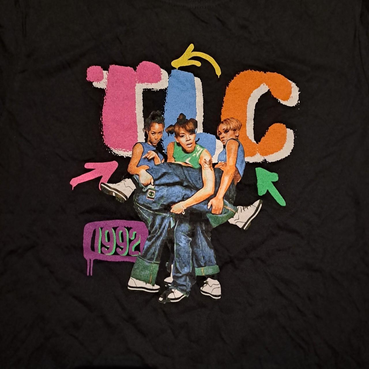 TLC T shirt Black 90s - Depop