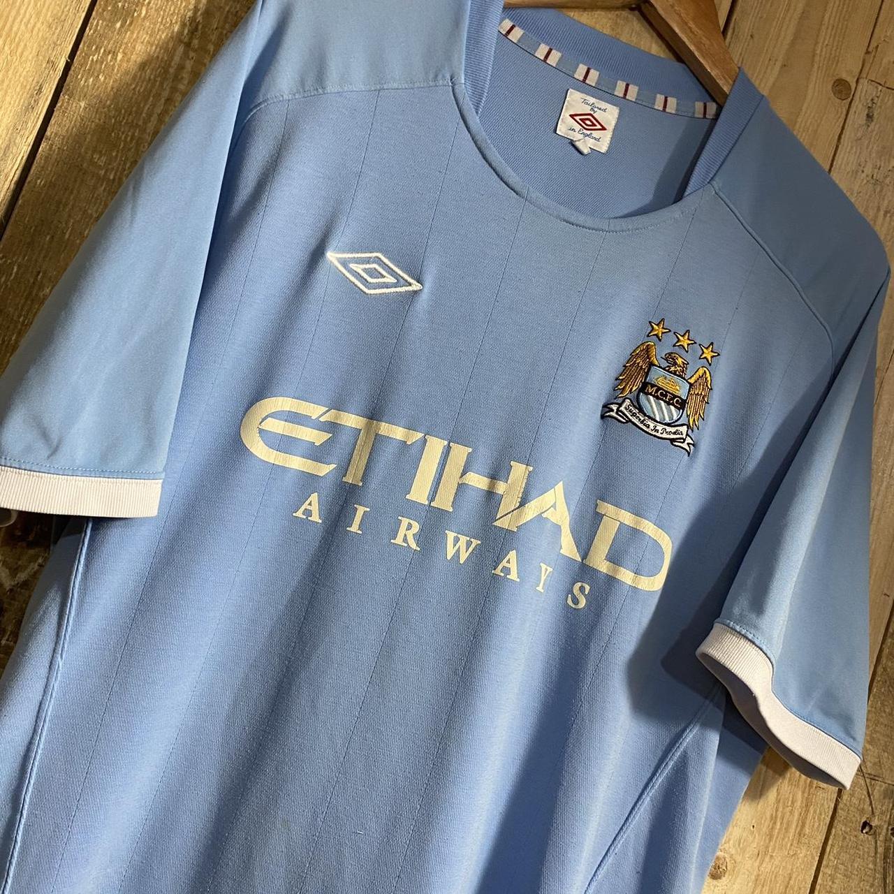 Vintage Manchester City F.C shirt Umbro 2011/‘12 Man... - Depop