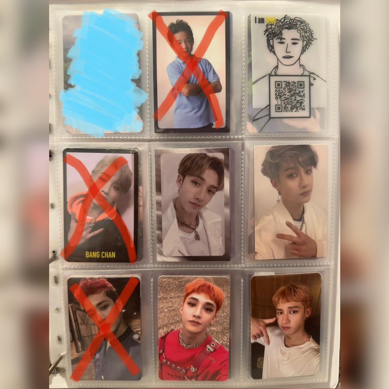 WTS Variety of Bang Chan Photocards All varying... - Depop