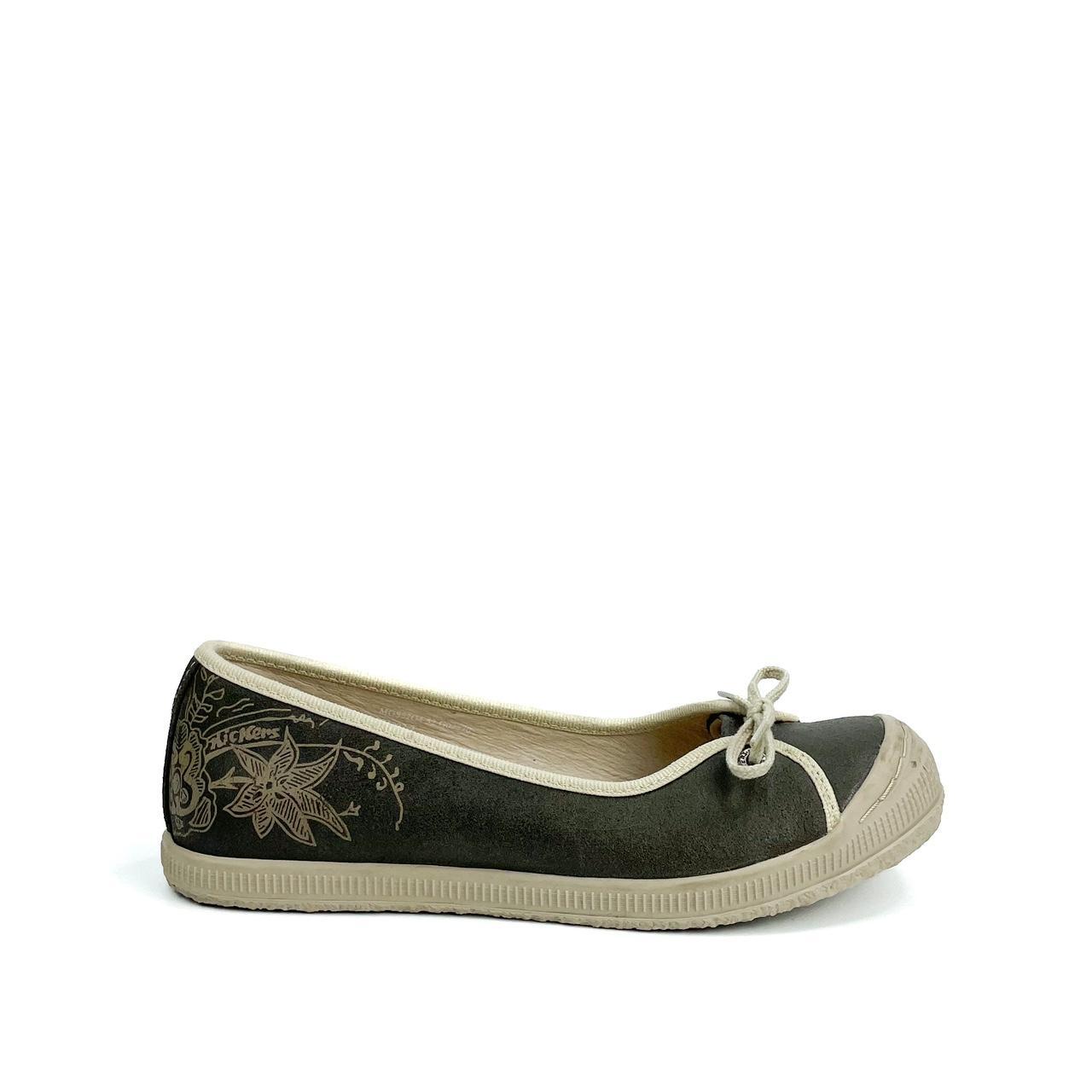 Vintage chunky ballet flats FEATURES Round toes,... - Depop