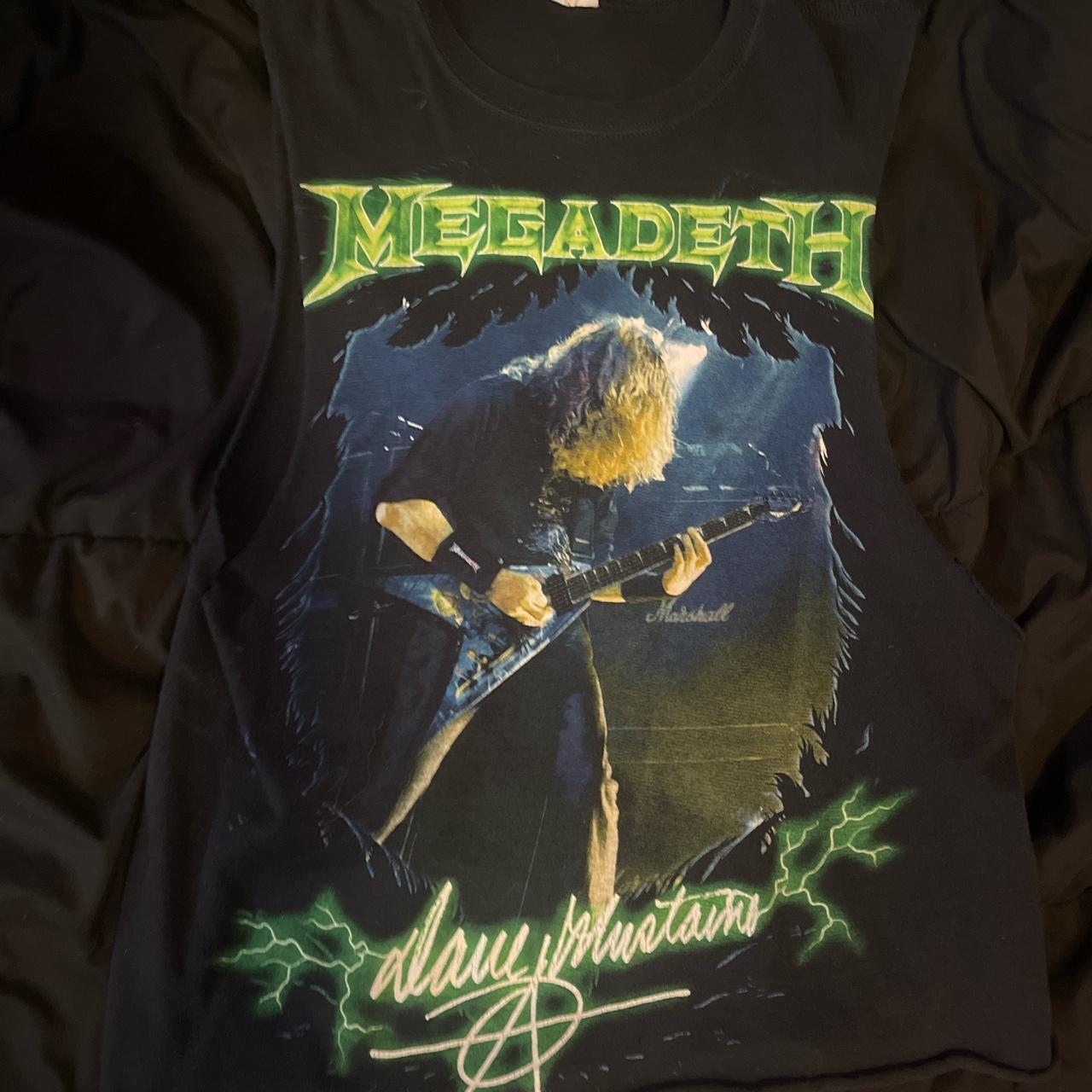 Megadeth Dave Mustaine Tank ($4 shipping) -Size... - Depop