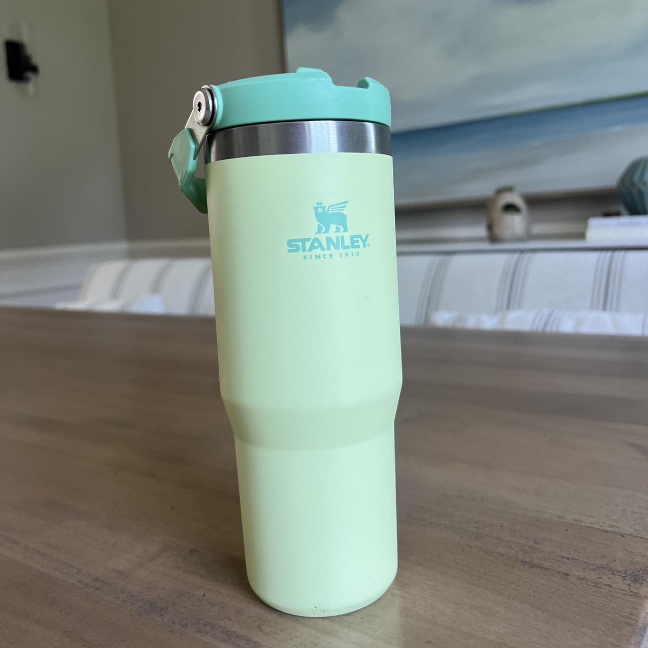 30 oz pretty green Stanley Cup! - Depop