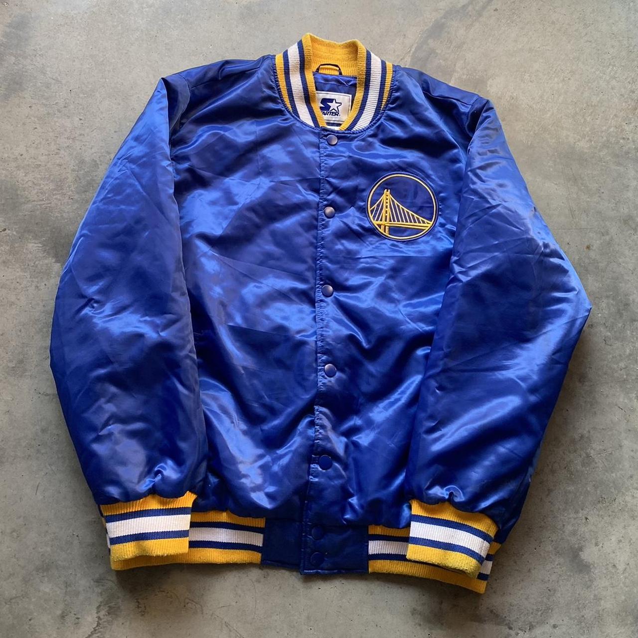 Vintage 90s Golden State Warriors Retro Starter NBA... - Depop