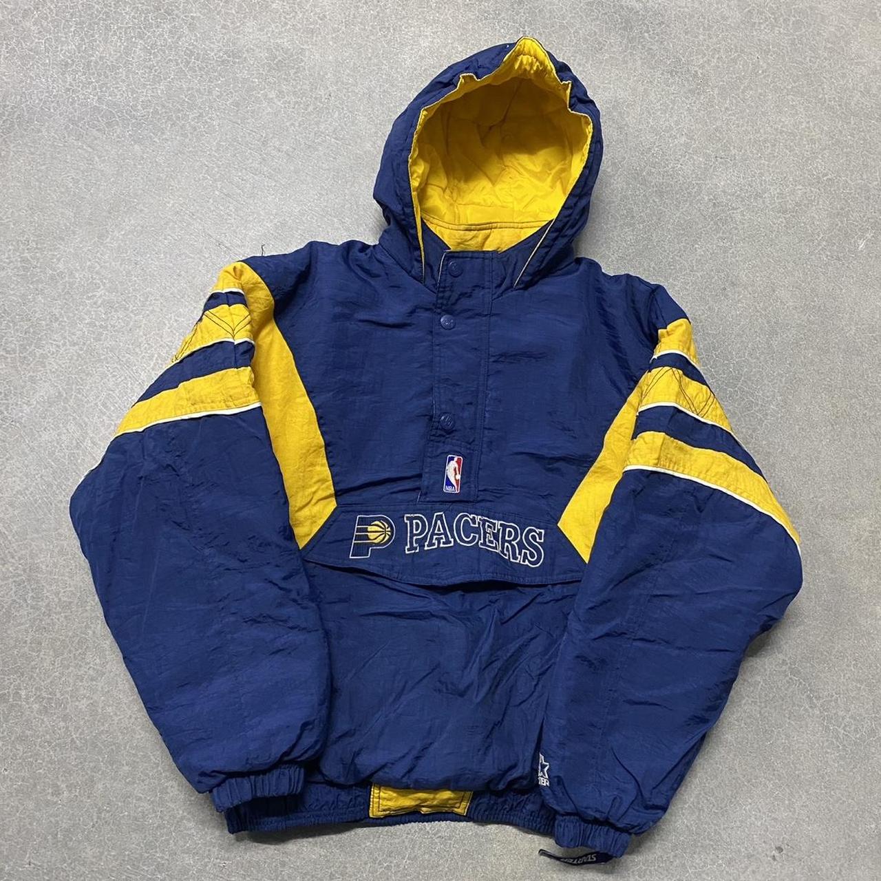 Vintage 90s Indiana Pacers Starter Essential Retro... | Depop
