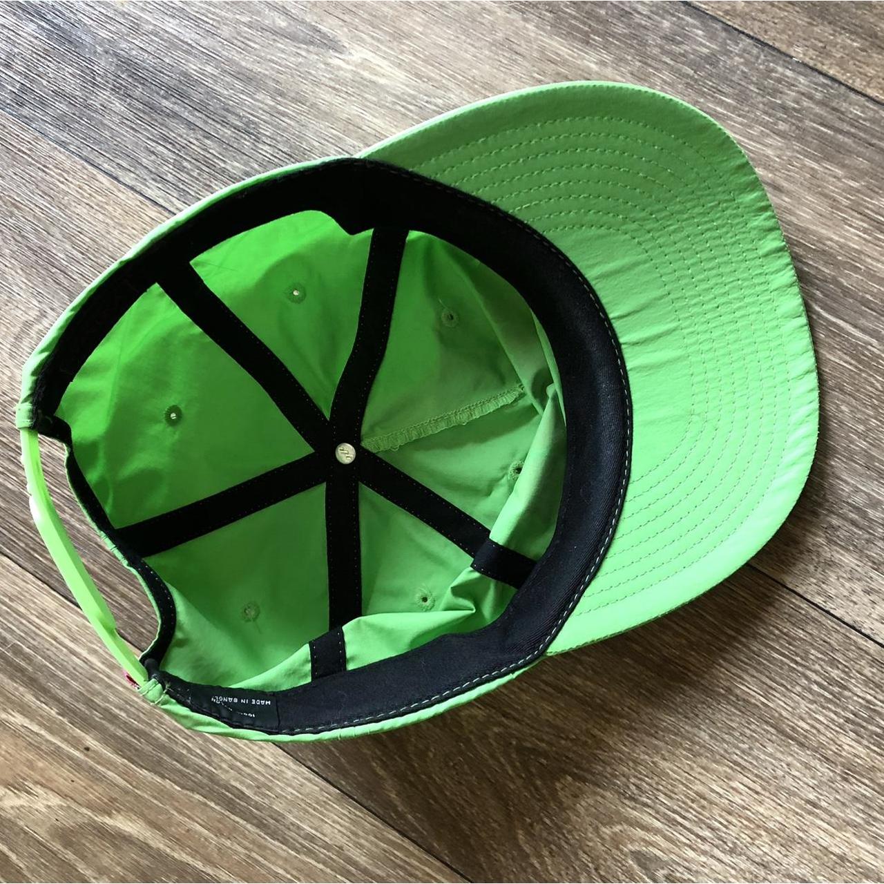 Mishka NYC/Mnwka green nylon hat. #mishka #mnwka - Depop