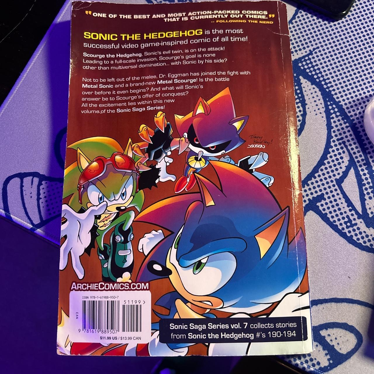 Archie Sonic Comic - Sonic the Hedgehog Saga Series... - Depop