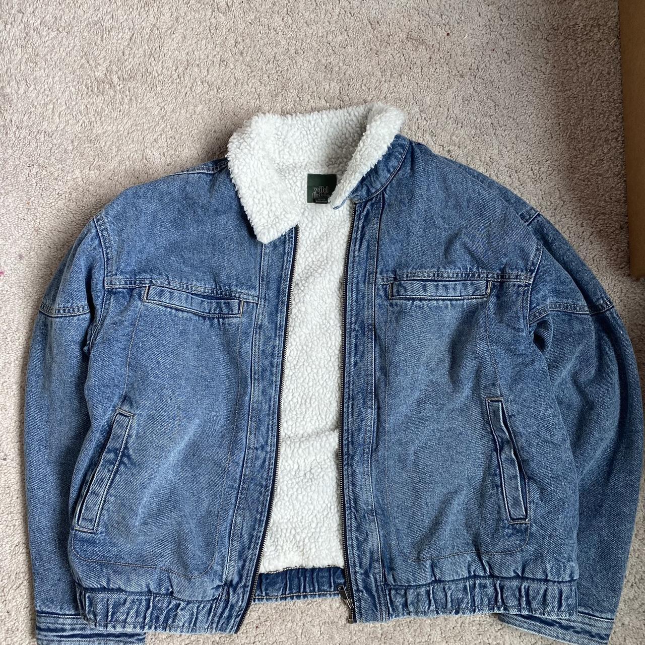 wild fable jean jacket - size s - Depop