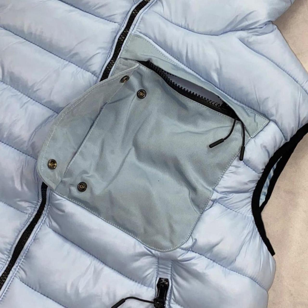 Light Blue CP Company Gilet Size-M £160 - Depop