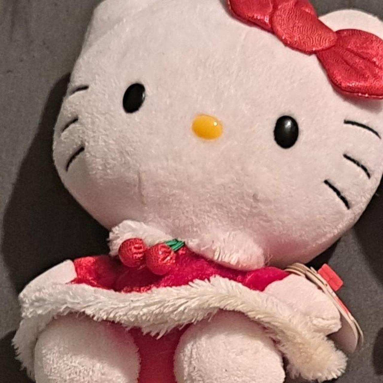 Christmas Dress Hello Kitty TY plush - Depop