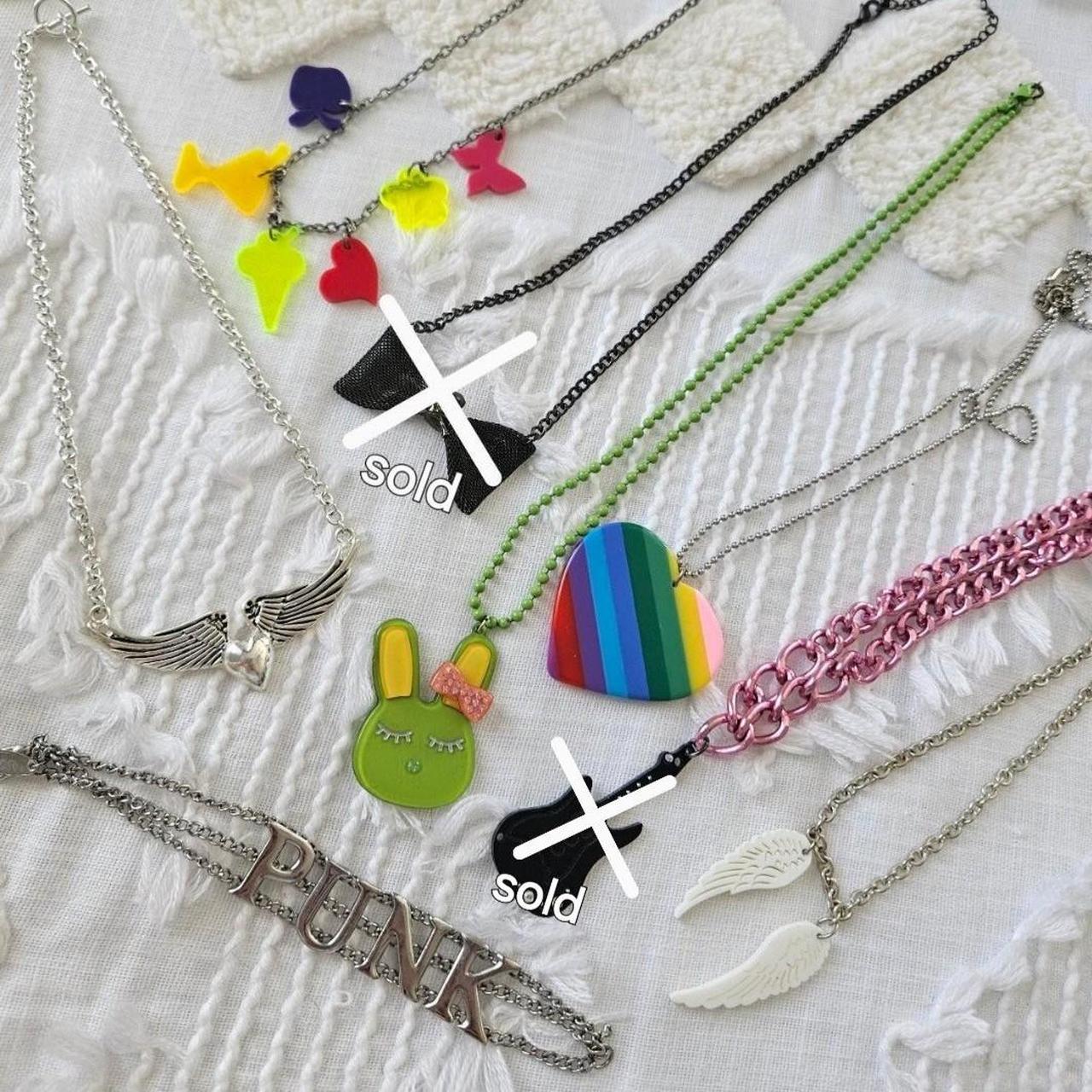 Early 2000s scene emo jewelry. WILL SELL SEPARATELY