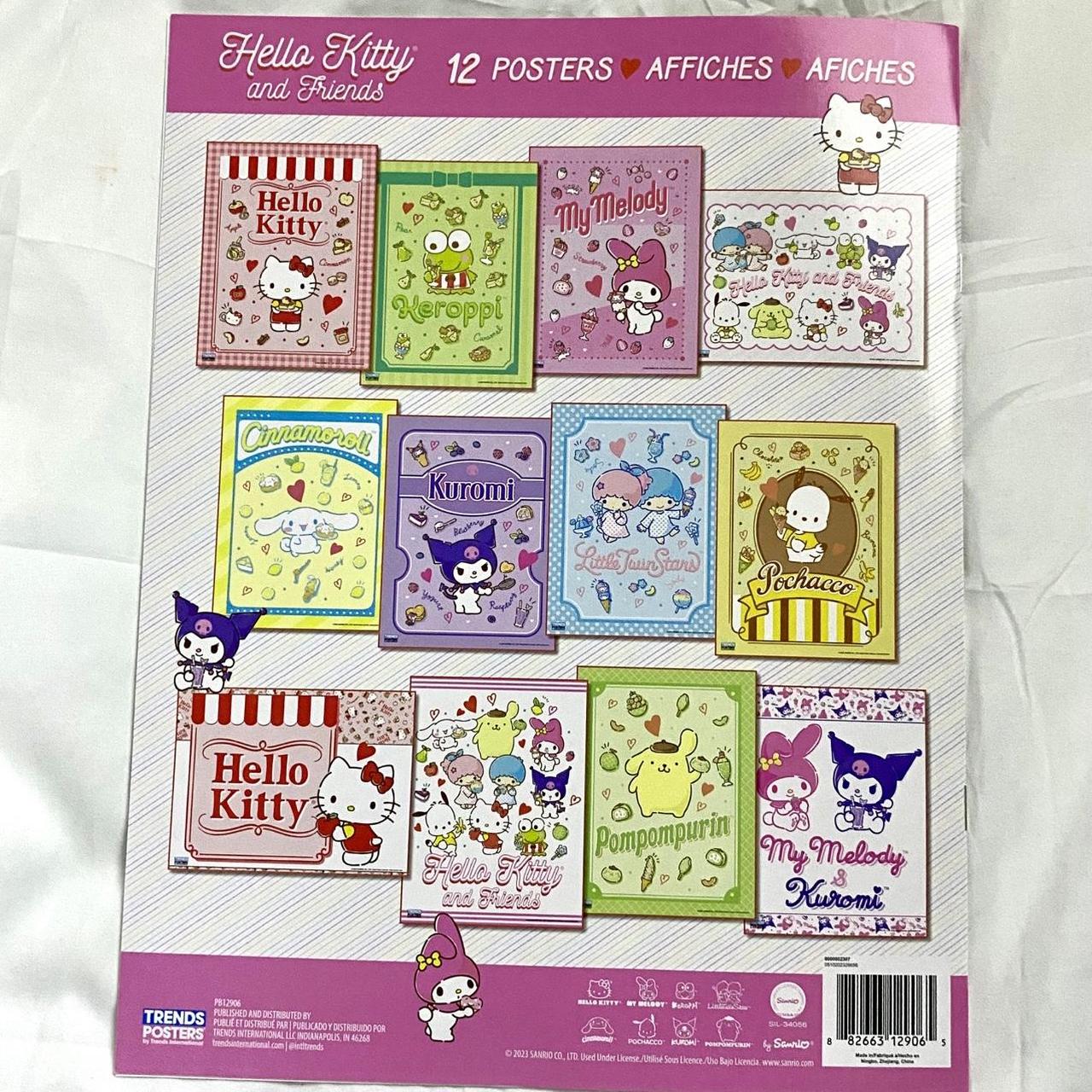hello kitty and friends sanrio 10 mini posters!... - Depop