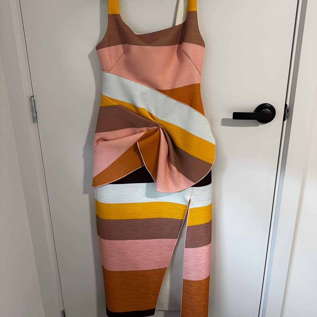 Acler multi coloured dress - Depop