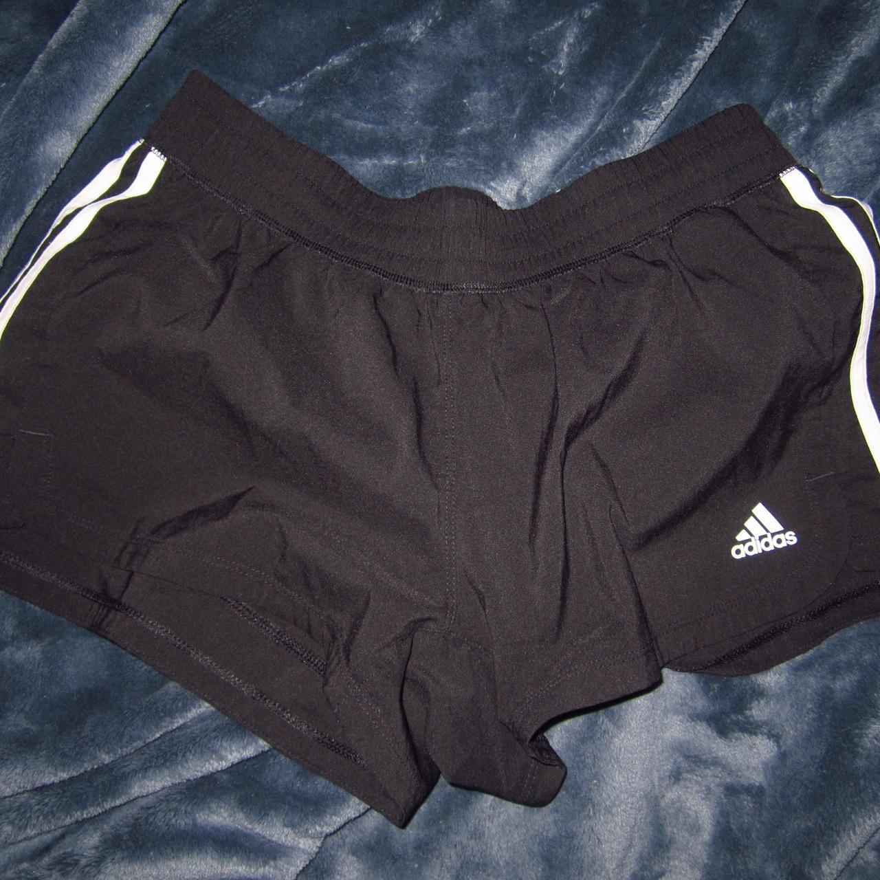 Black adidas shorts New without tags Size small but... - Depop